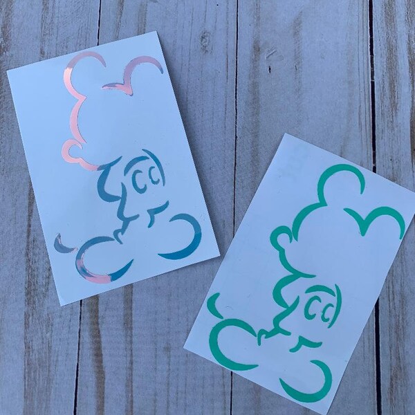 Mickey Mouse Outline - Etsy