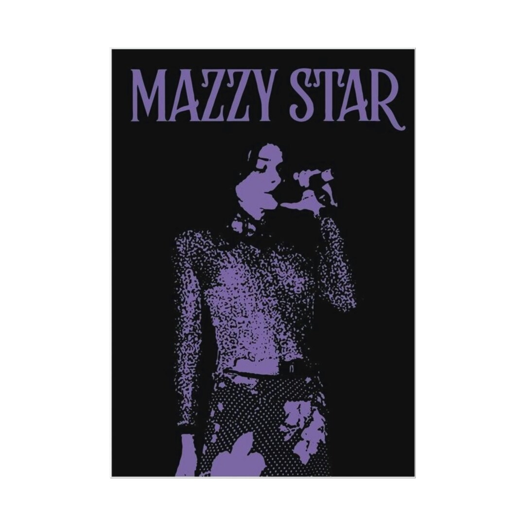 90s Mazzy Star Poster / Vintage Mazzy Star Concert Print / Hope ...