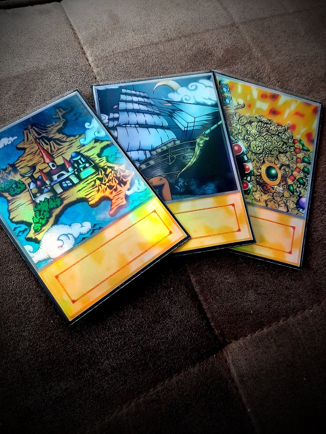 Duelist Kingdom Treasure Cards - Etsy