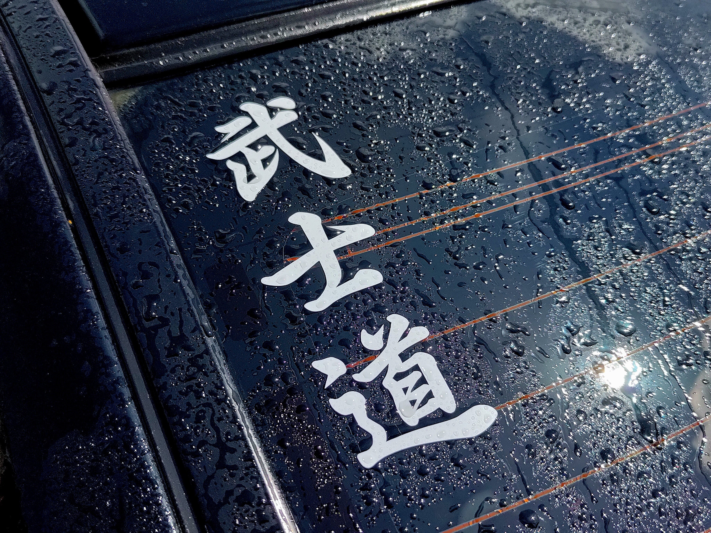 Bushido -- Japanese Writing Vinyl Sticker for Car, Dojo, Bumper, Window ...