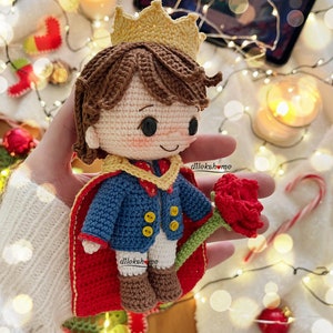 Crochet Pattern Prince Doll Amigurumi Pdf English - Etsy