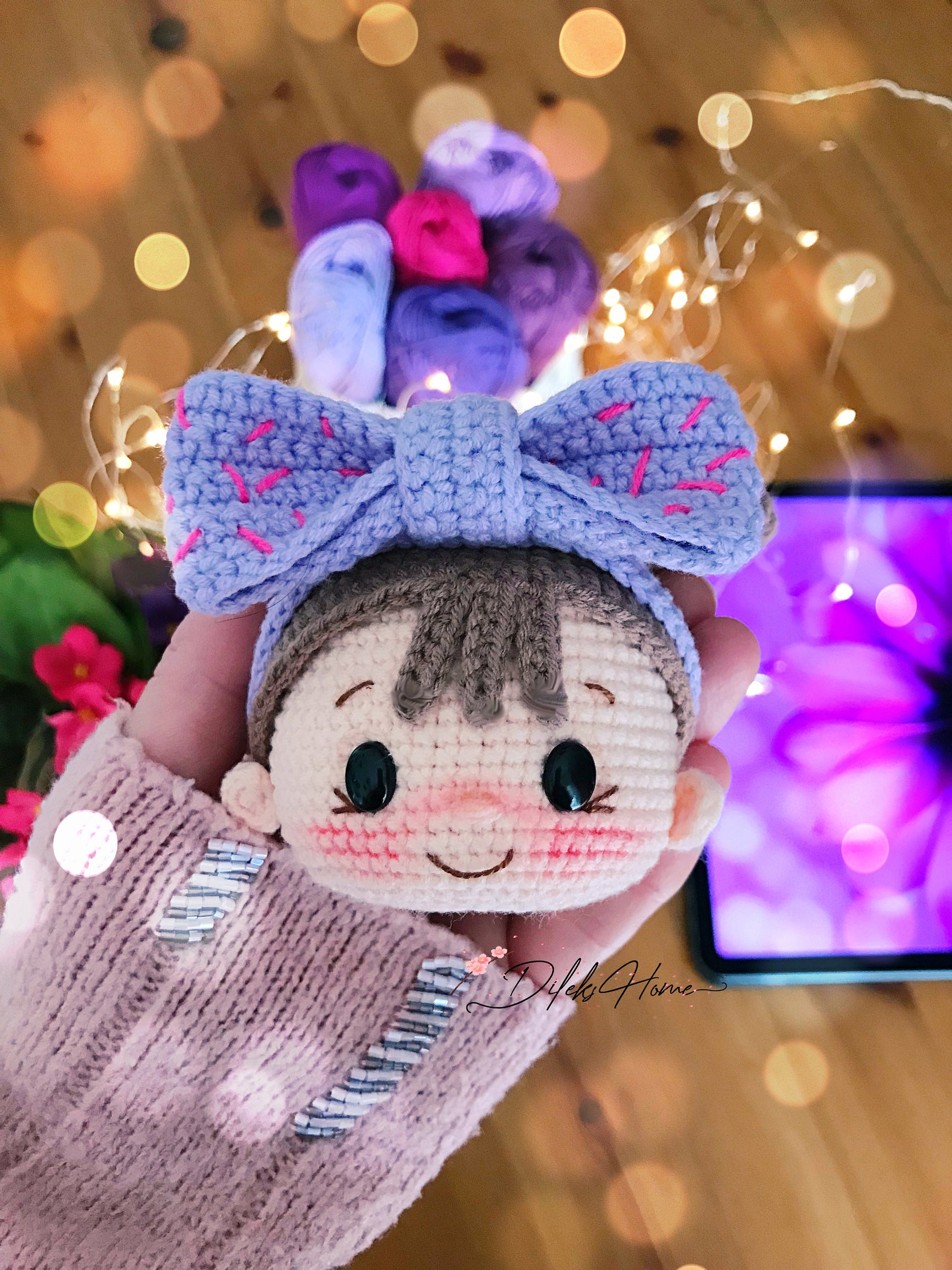 Crochet Pattern Lİlla Doll Amigurumi PDF English - Etsy