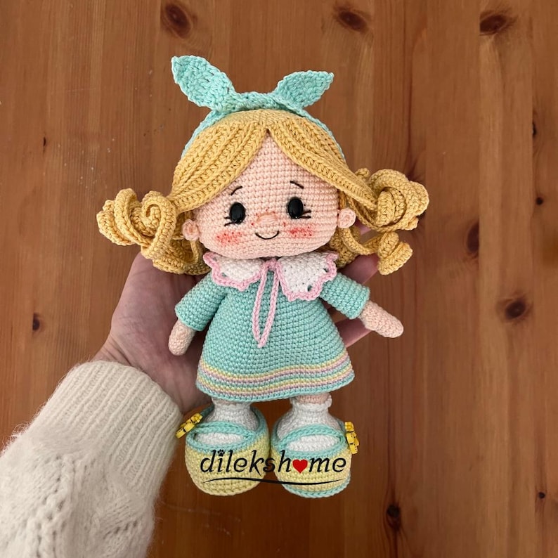 Amigurumi Crochet Pattern – Emily Doll PDF Tutorial (digital Download ...
