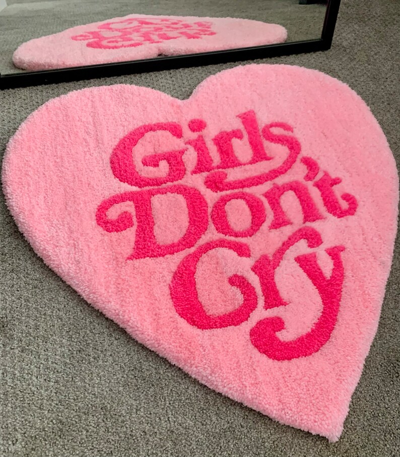 Girls Dont Cry Rug - Etsy