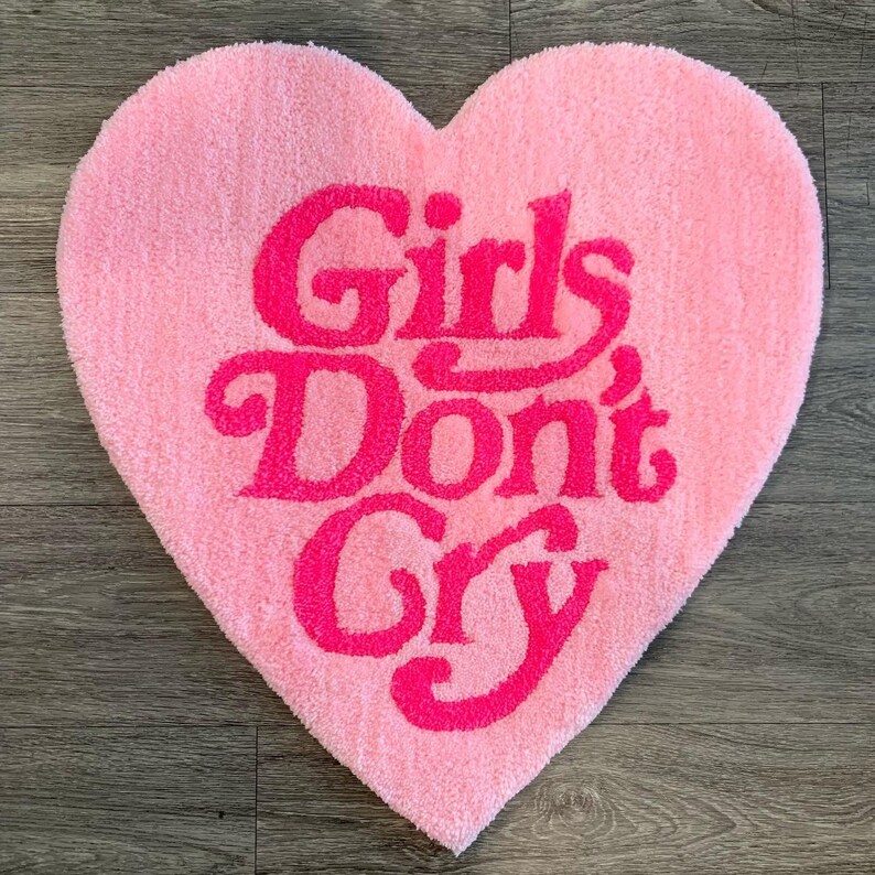Girls Dont Cry Rug - Etsy