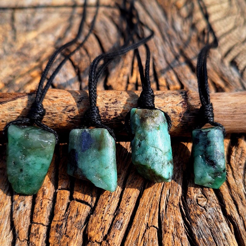 Raw Emerald - Etsy