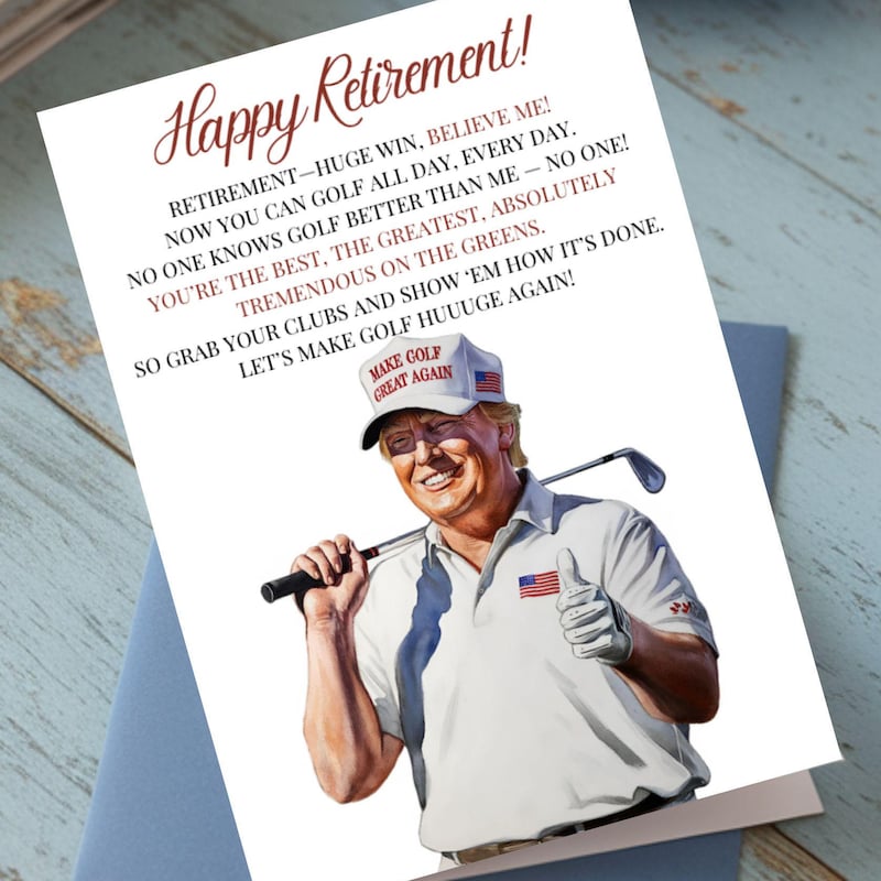 Printable Retirement Card - Etsy