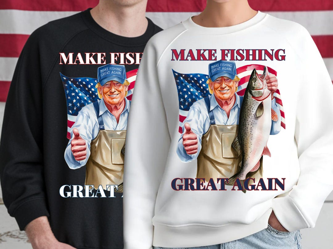 Trump Fishing PNG: MAGA Fisherman Gift (digital Download) - Etsy