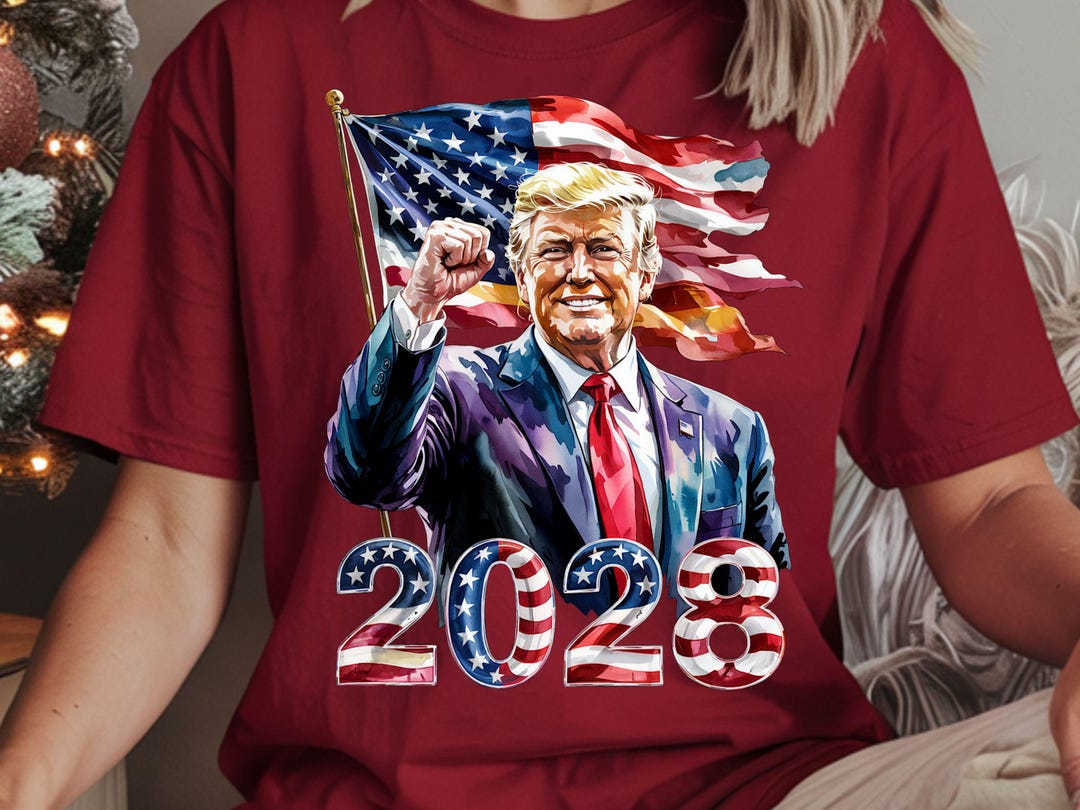 Digital Trump 2028 Png, Trump for President 2028, Maga Gift, Republican ...