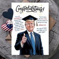 Donald Trump Congratulations Card - Etsy