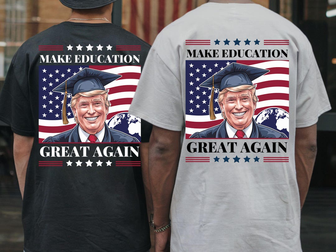 Digital Trump Make Education Great Again Png, MEGA, Student for Trump ...