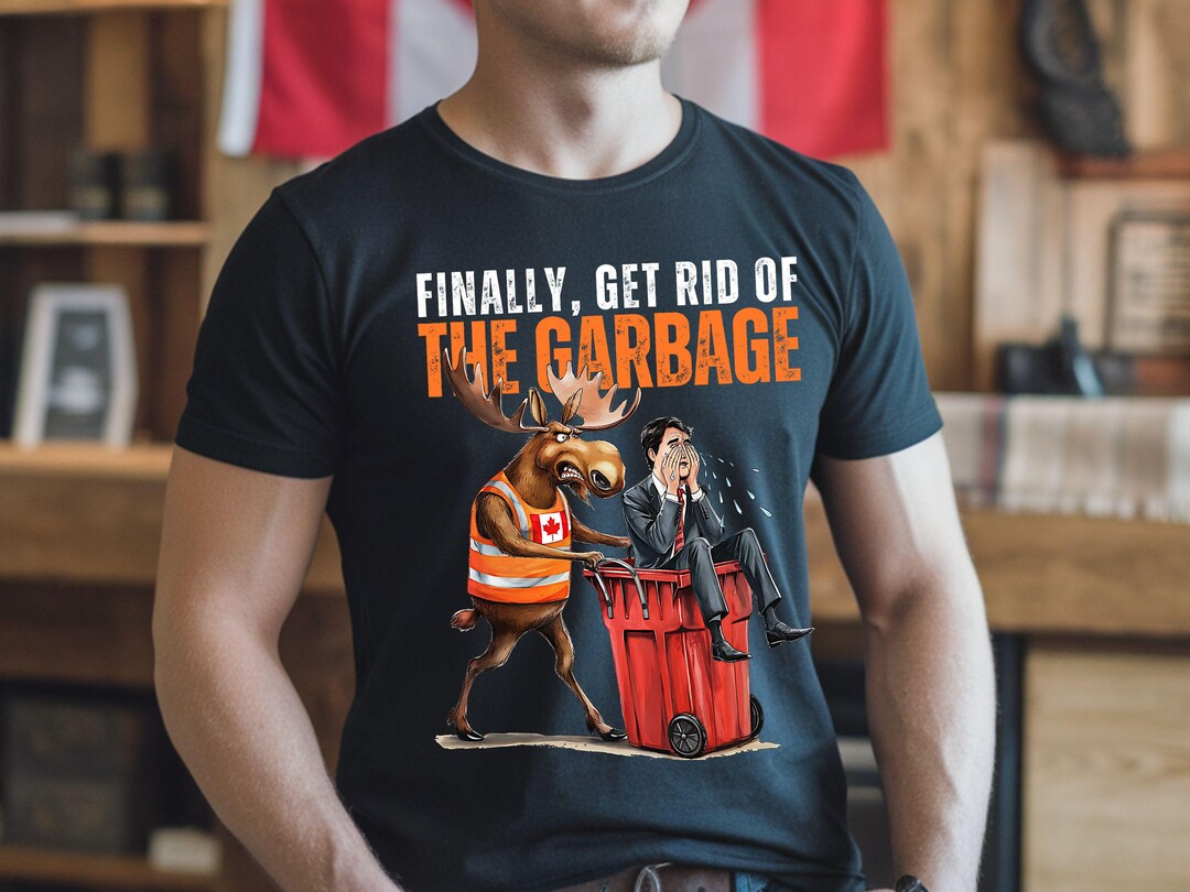 Digital Get Rid of Justin Trudeau PNG, Canada Gift, Canadian Moose ...