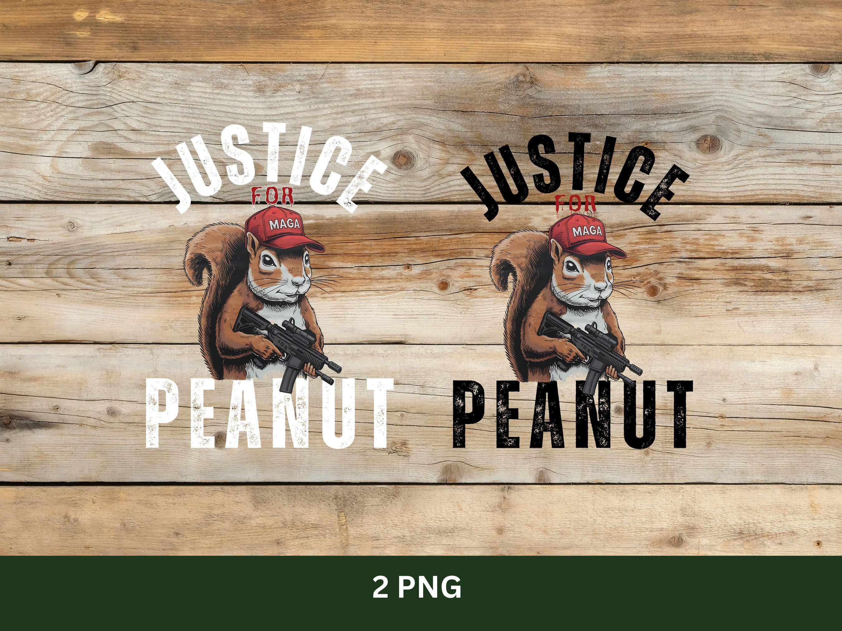 Digital Peanut Squirrel, Justice for Peanut Png, Maga Squirrel ...