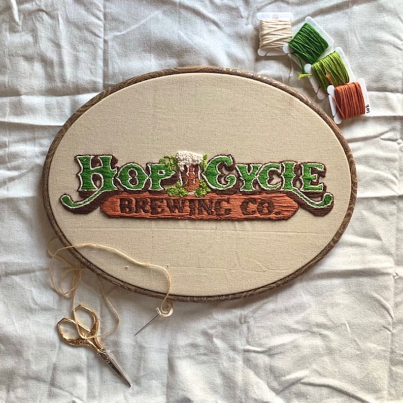 Custom Logo Embroidery - Etsy