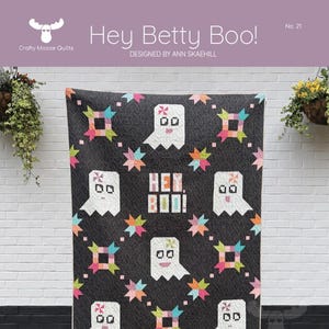 Hey Betty Boo PDF Quilt Pattern: Intermediate Skill Level - Etsy