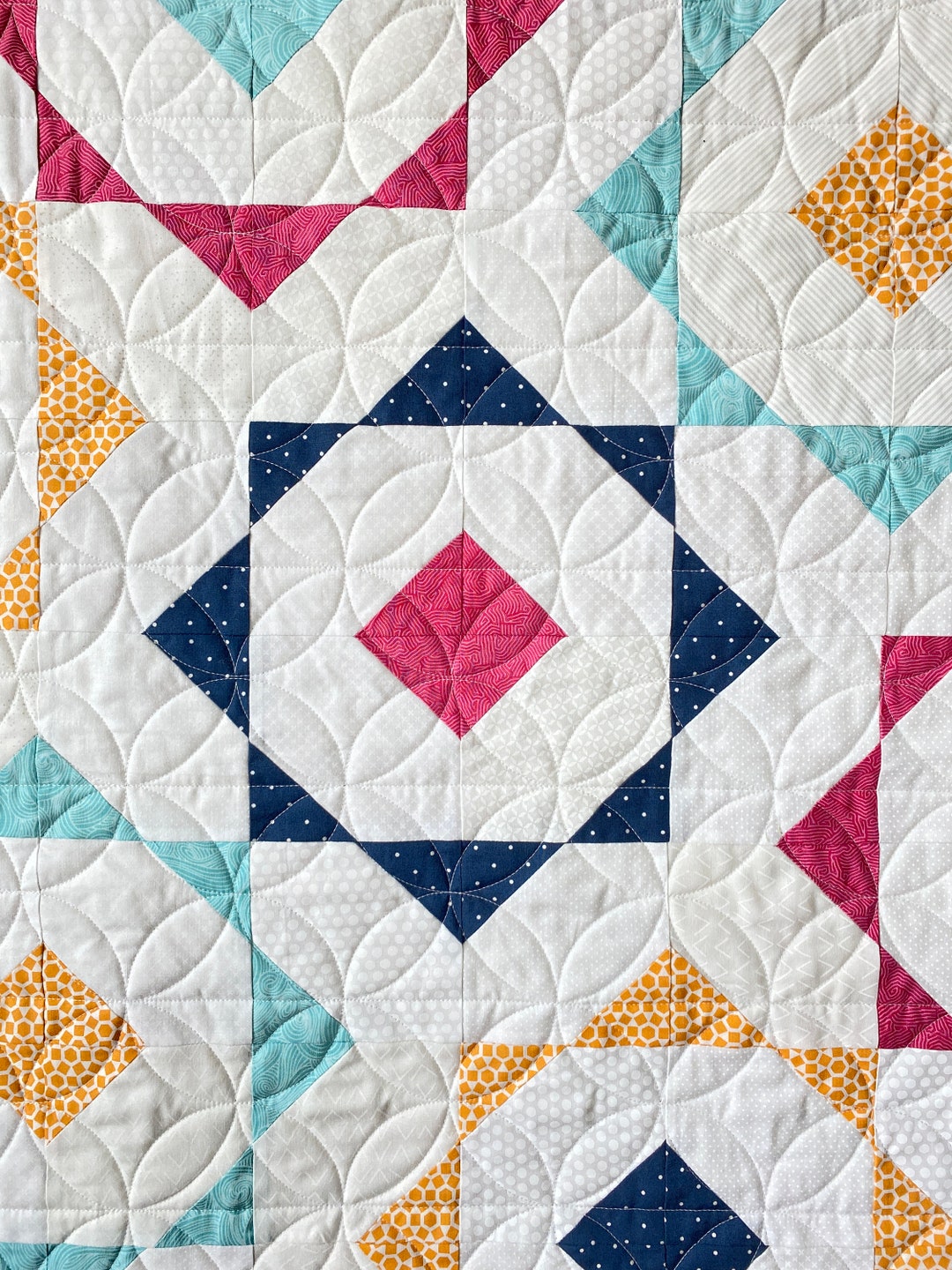 Rhapsody Quilt Pattern (PDF): Beginner - Etsy