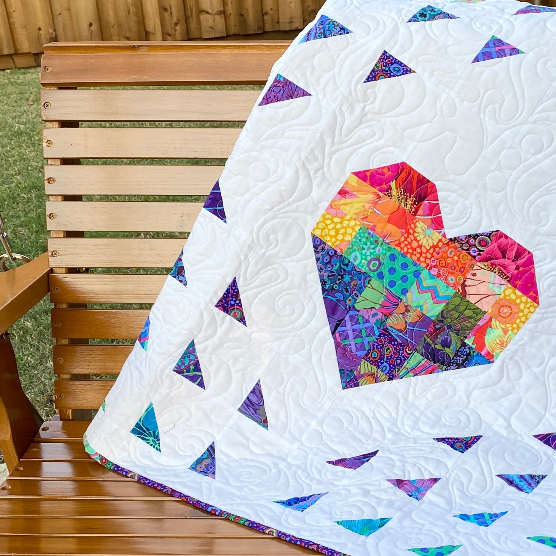 Linden's Joy Quilt Pattern (PDF): Beginner, Jelly Roll Friendly, Scrap ...