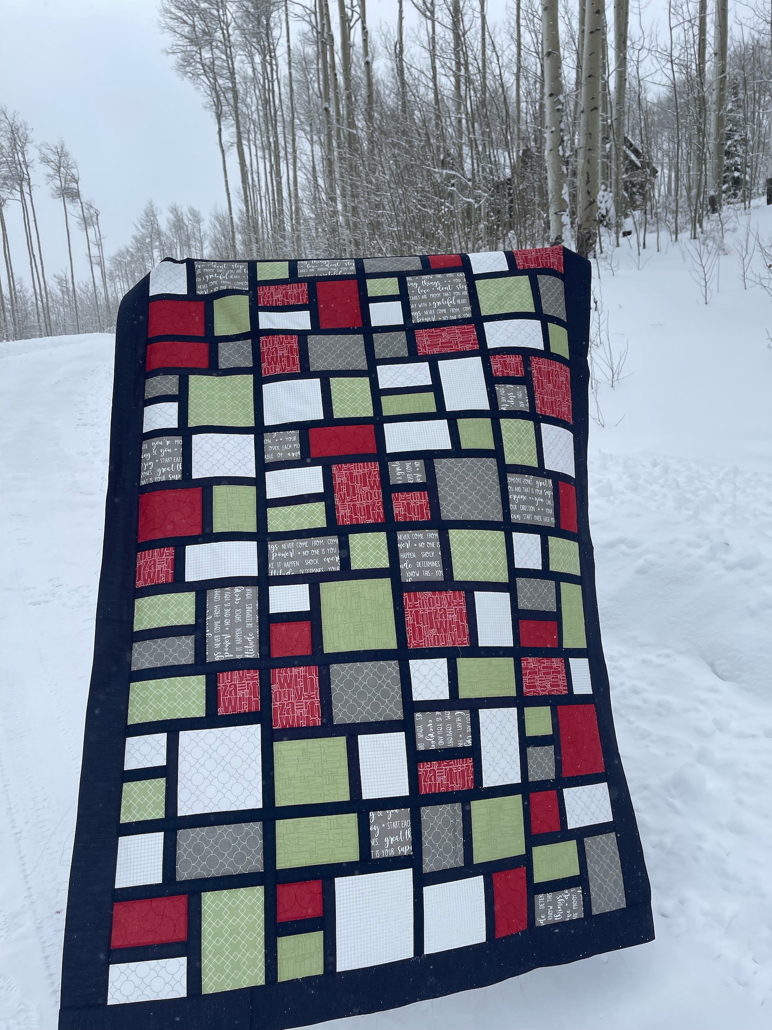 Ponder Pieces Quilt Pattern: Fat Quarter Quilt - Etsy