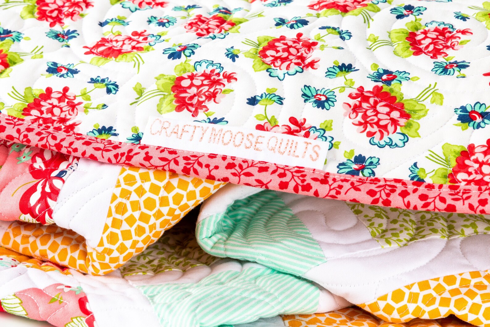 Ponder Pieces Quilt Pattern: Fat Quarter Quilt - Etsy