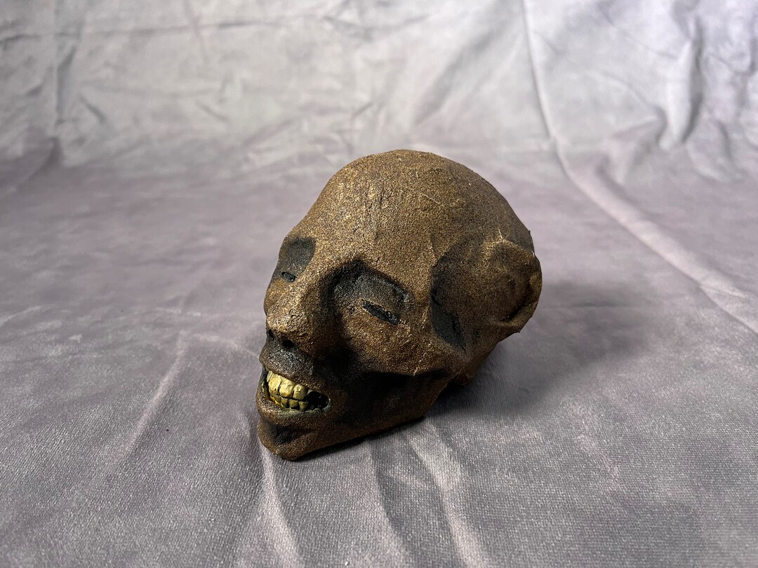 Mini Mummy Head Paperweight Art - Etsy