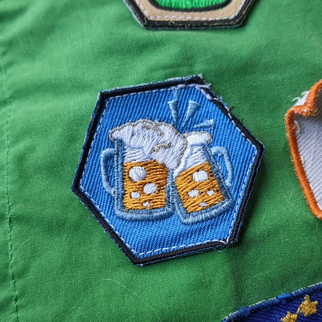 Beer Merit Badge / Beer Proficiency Badge - Etsy