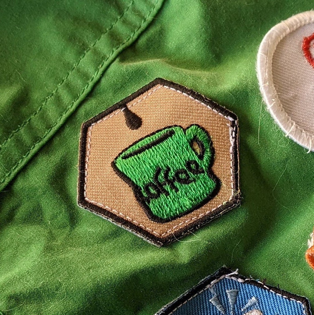 Coffee Merit Badge / Coffee Skill Badge - Etsy