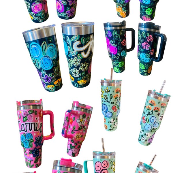 Stanley Dupe Tumblers - Etsy