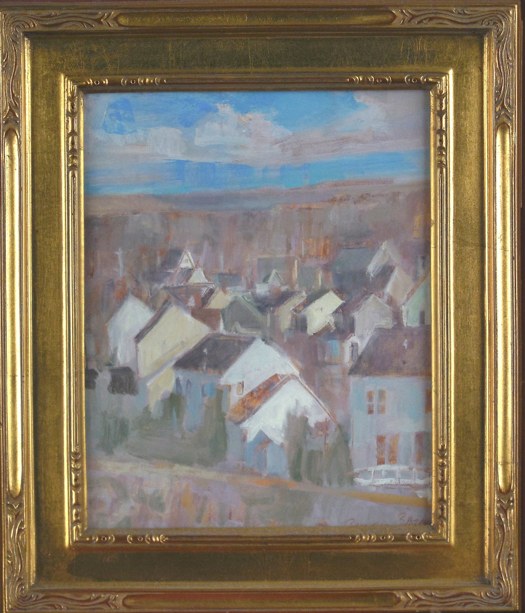 Overlook. Study for Larger Painting Overlook. - Etsy