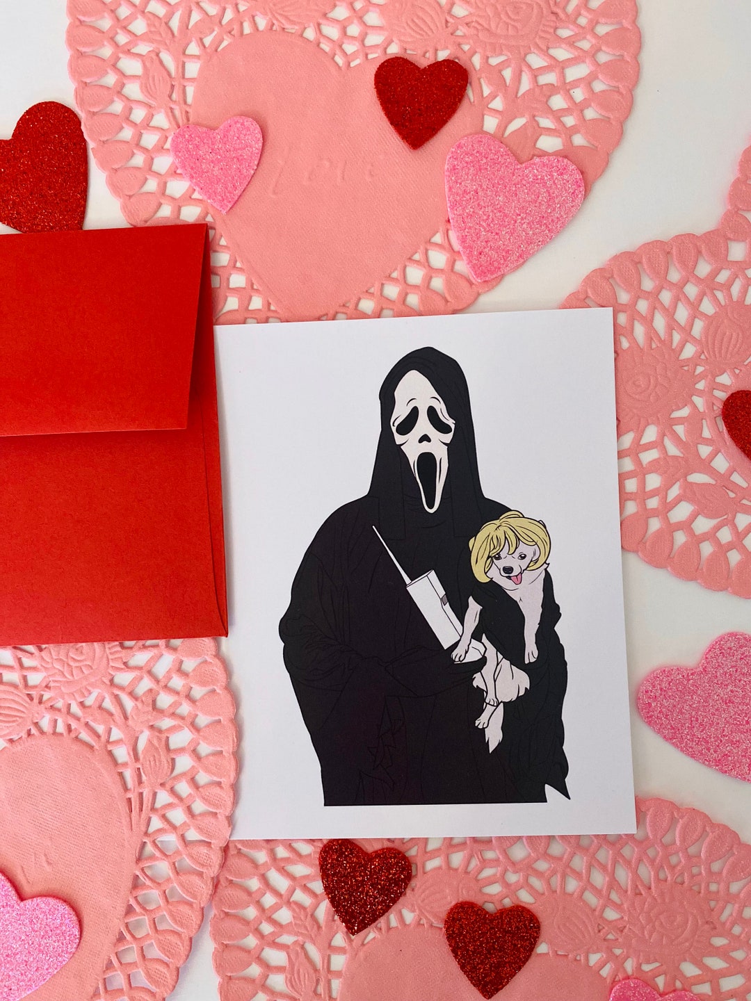 Custom Scream Card, Custom Greeting Card, Personalized Greeting Card ...