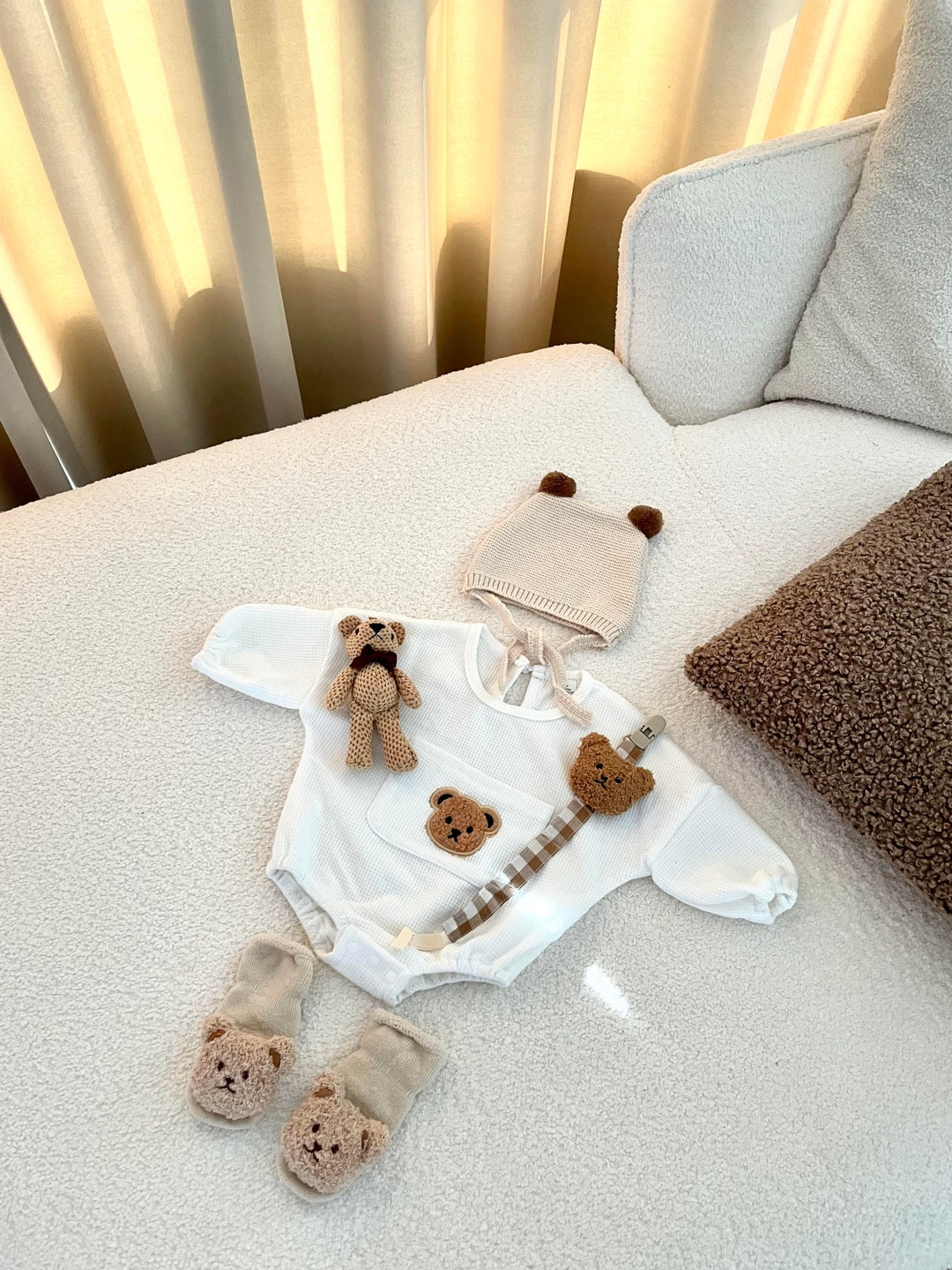 Teddy Bear Gift Set for a Baby - Etsy