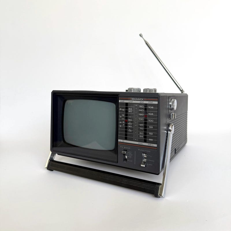 Vintage Portable Tv - Etsy