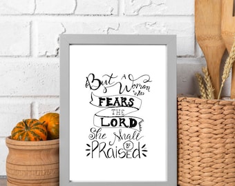 Proverbs 31, DIGITAL PRINT, Modern Bible, Scripture Wall Art - Etsy UK
