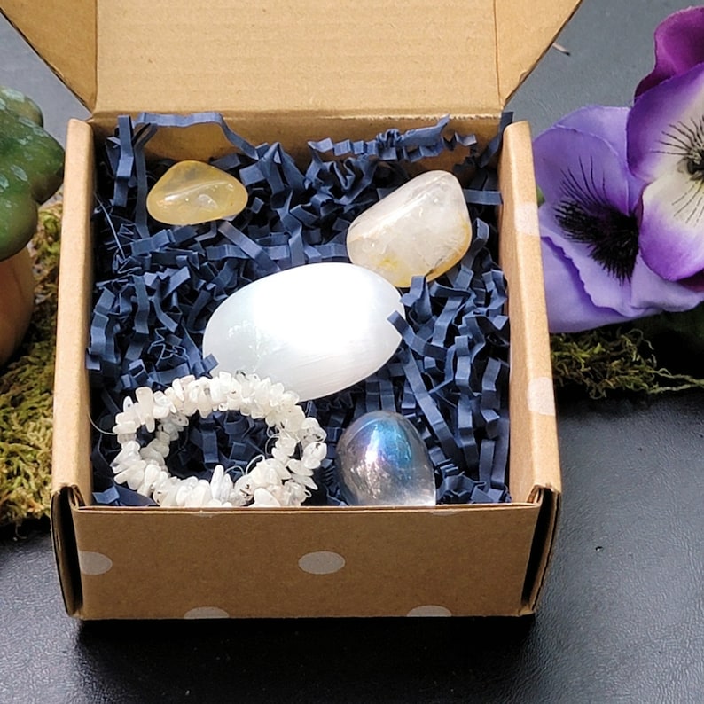 Crystal Mystery Box, Gemstone Mystery Box, Intuitively Chosen Crystals ...