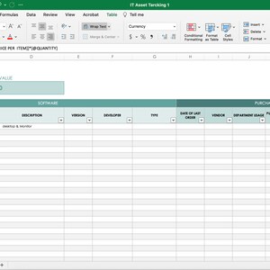 Excel Smart IT Asset Management| Digital Tracker for All Your Devices ...