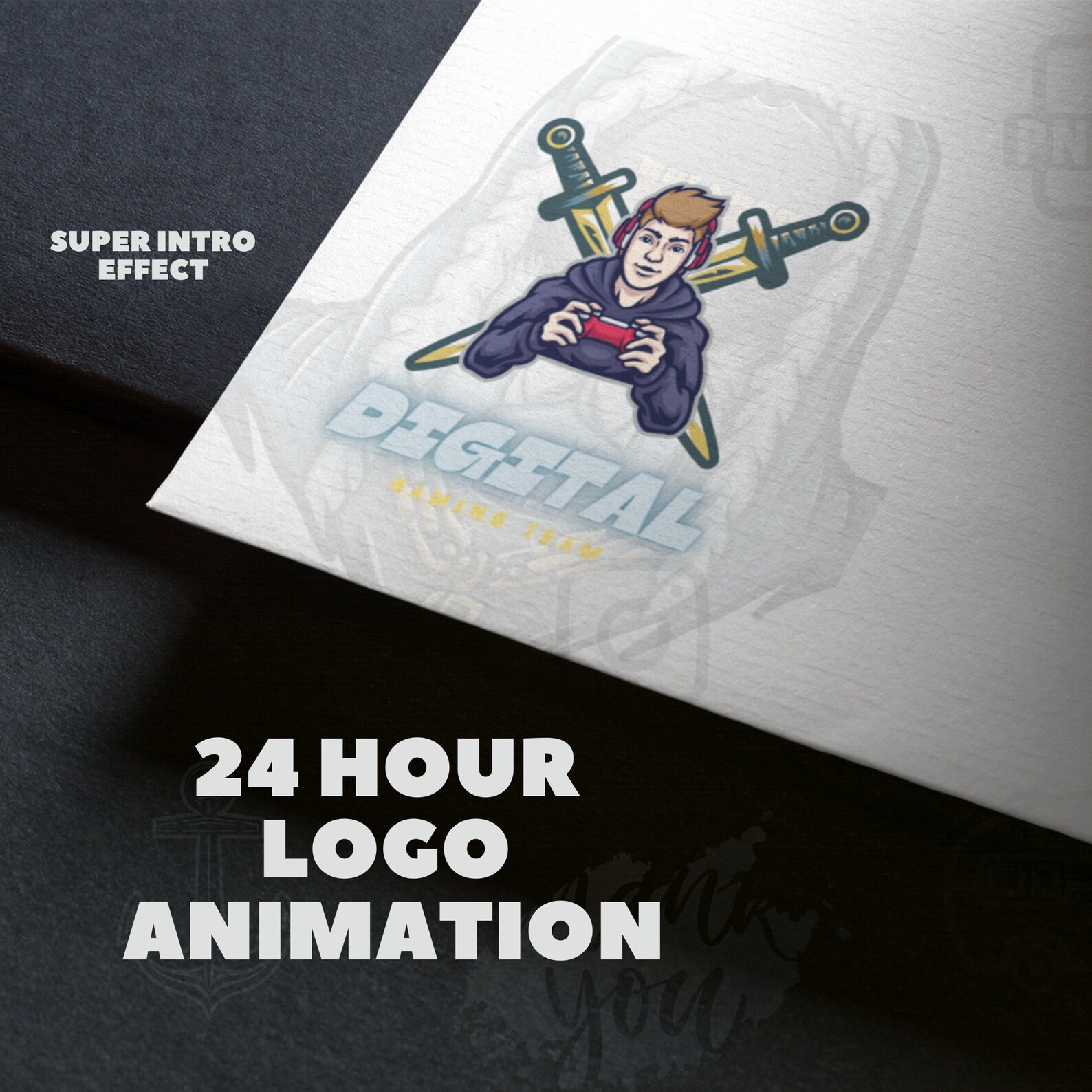 Cinematic Super Intro 3d Logo Animation Ready in 24 Hours Elegant ...