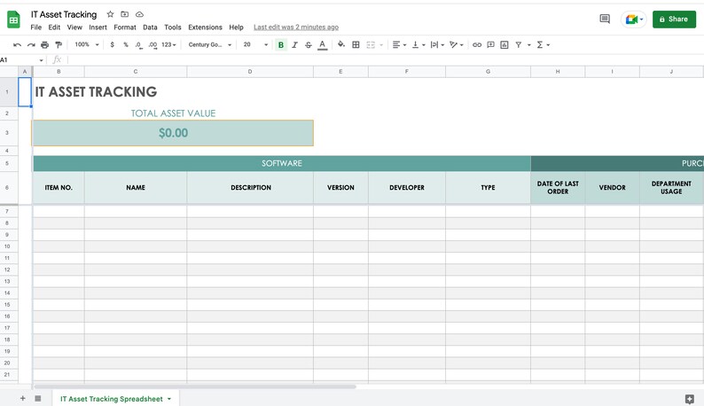 Excel Smart IT Asset Management| Digital Tracker for All Your Devices ...
