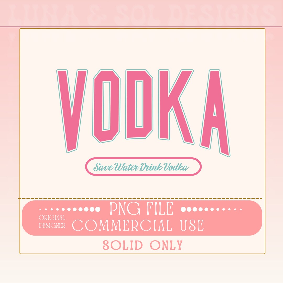 Vodka Png,retro Summer Png,bach Png,aesthetic Png,preppy Png,coconut ...