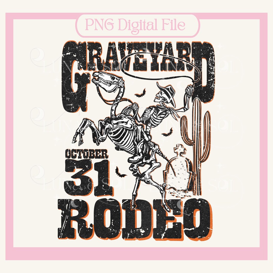 Western Halloween Png,cowboy Png,spooky Rodeo Png,fall Png,cowboy ...
