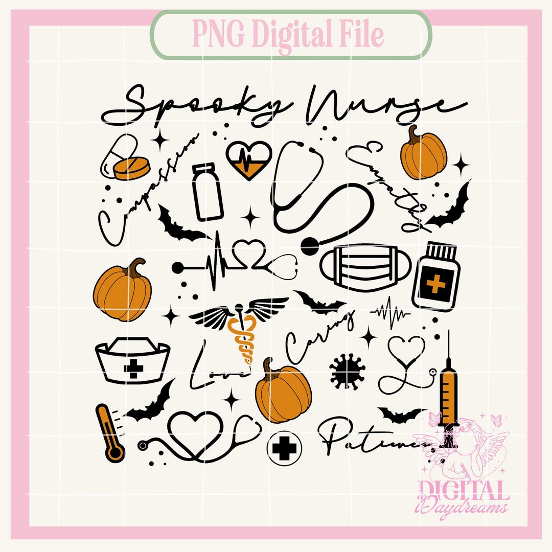 Spooky Nurse,nurse Life Png,halloween Nurse Medical Tools Png,nurse ...