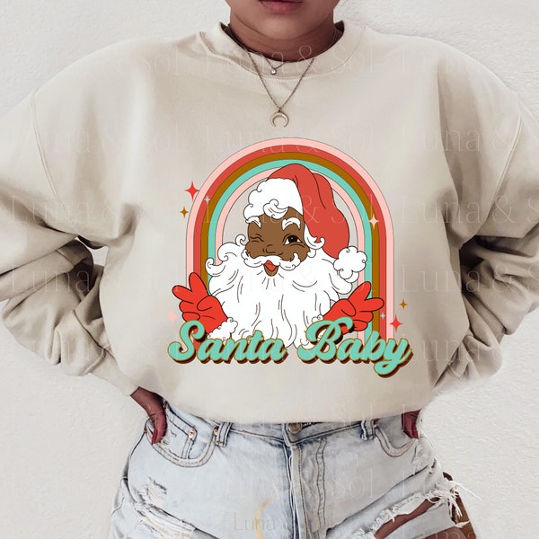 Black Santa - Etsy