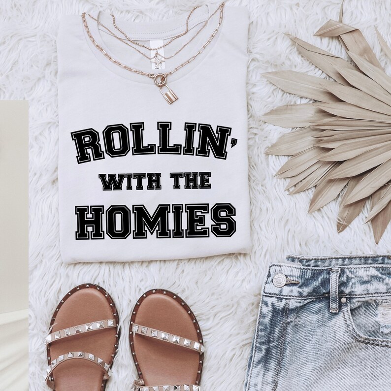 Rollin With the Homies SVG PNG Cricket Silhouette - Etsy