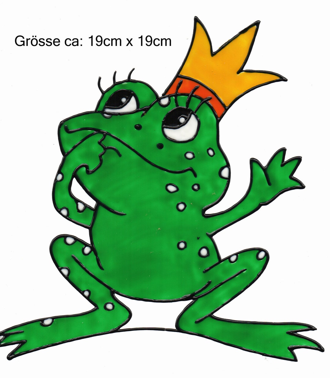 Window Color Window Sticker Different Frogs 081 - Etsy