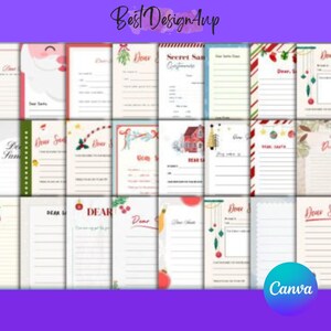 Christmas Letter Bundle – Personalized Santa Letter Kit & Holiday Eve ...
