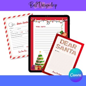 Christmas Letter Bundle – Personalized Santa Letter Kit & Holiday Eve ...