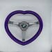 JDM Drift Heart Shaped Racing Steering Wheel Universal Car ABS - Etsy