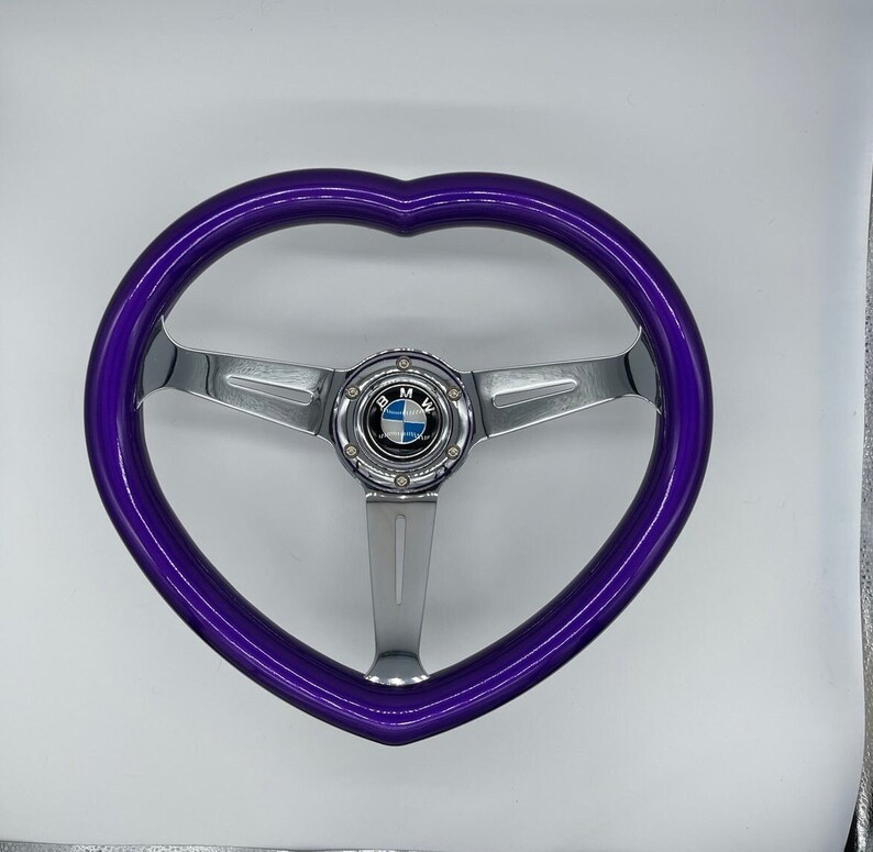 JDM Drift Heart Shaped Racing Steering Wheel Universal Car ABS - Etsy