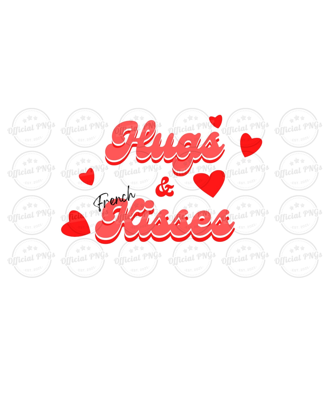 Hugs and French Kisses Png, Hugs and Kisses PNG, Hugs and Kisses Card ...