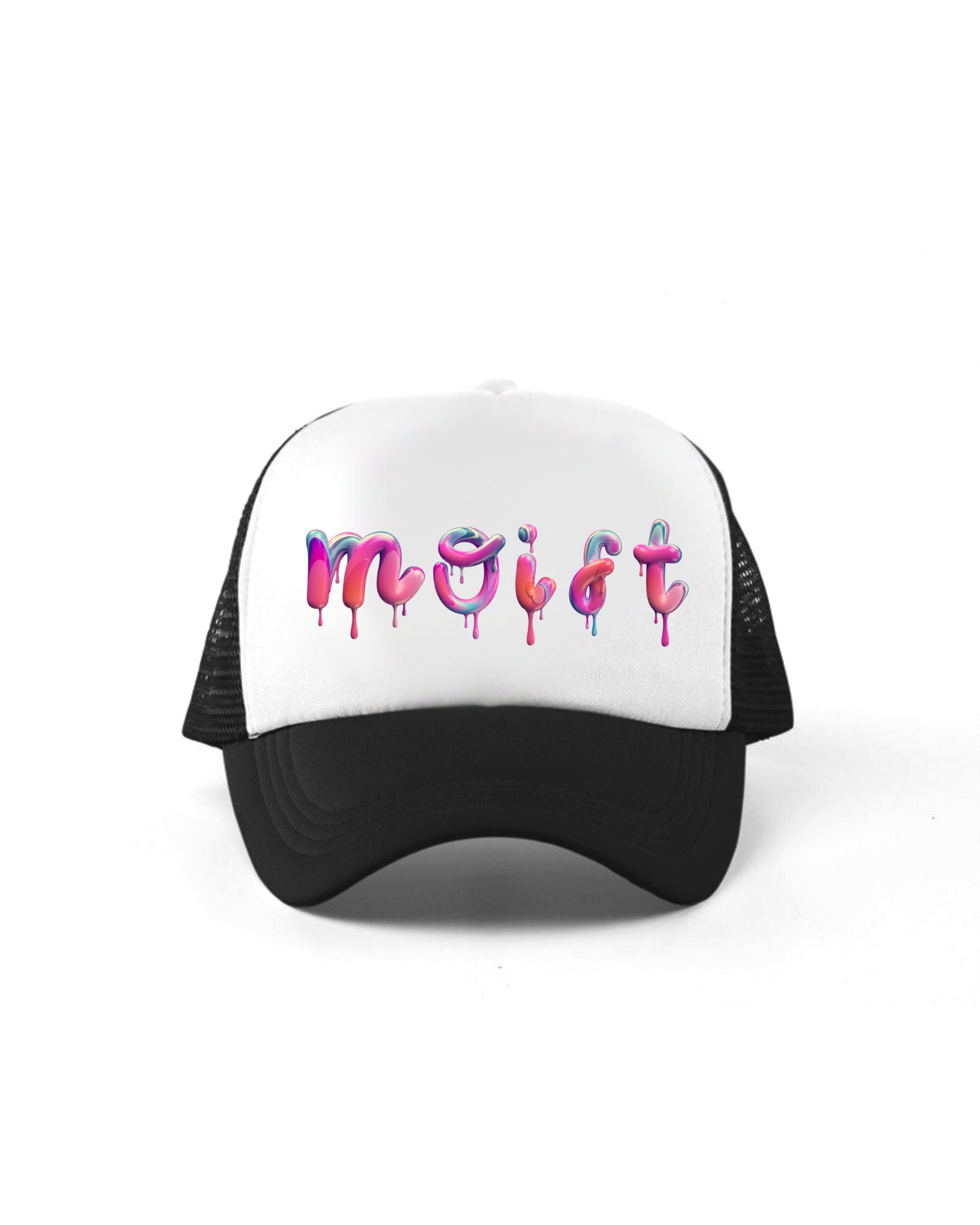 Moist Png, 3D Font PNG, Pink and Blue Moist Text, Moist Sublimation ...