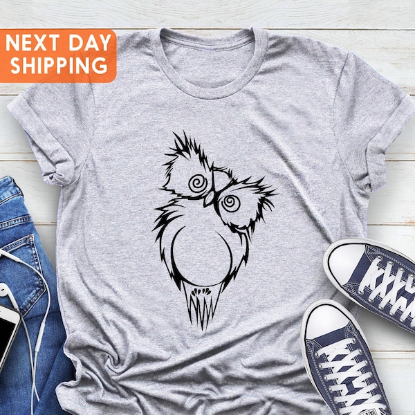 Girls Owl Shirt - Etsy