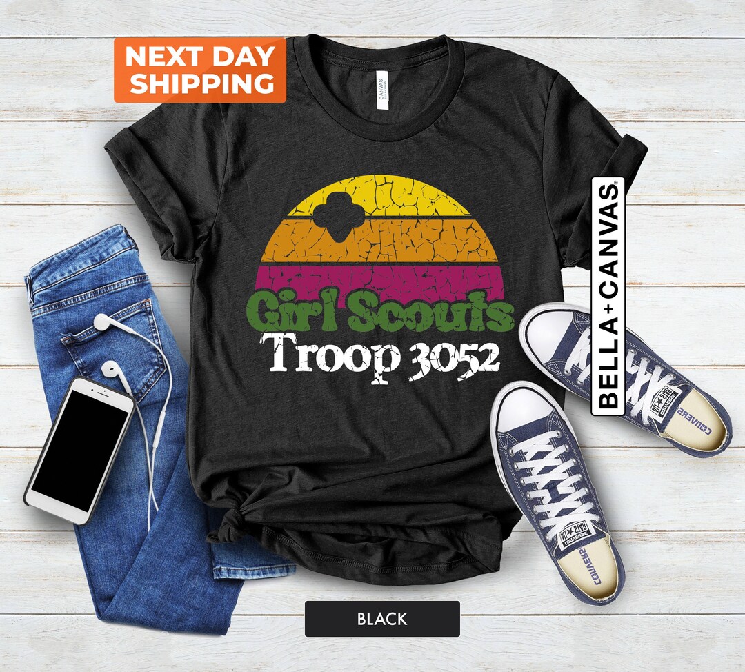 Girl Scouts Shirt, Troop Shirt, Custom Camping Shirt, Troop Scouts ...